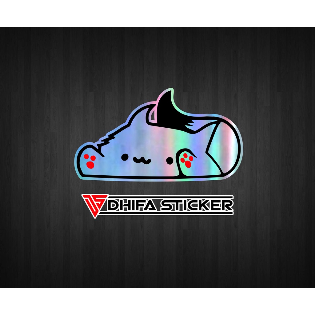 Jual Sticker Bongo Fox Hologram Whitefoxproject | Shopee Indonesia