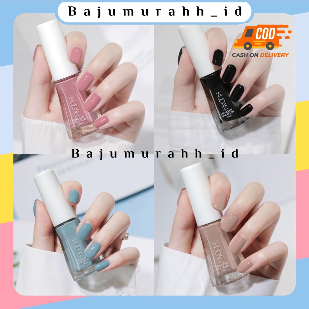 Jual KUTEK KUDAN 40 Warna Peel Off Halal Tahan Lama Cat Kuku Bisa Untuk ...