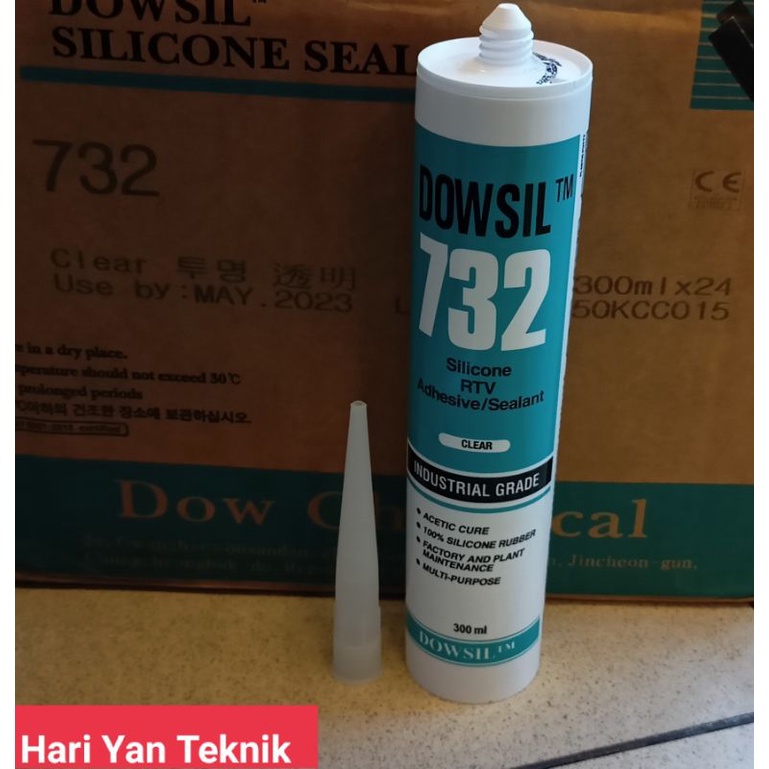 Jual Dow Corning 732 dowsil 732 clear | Shopee Indonesia