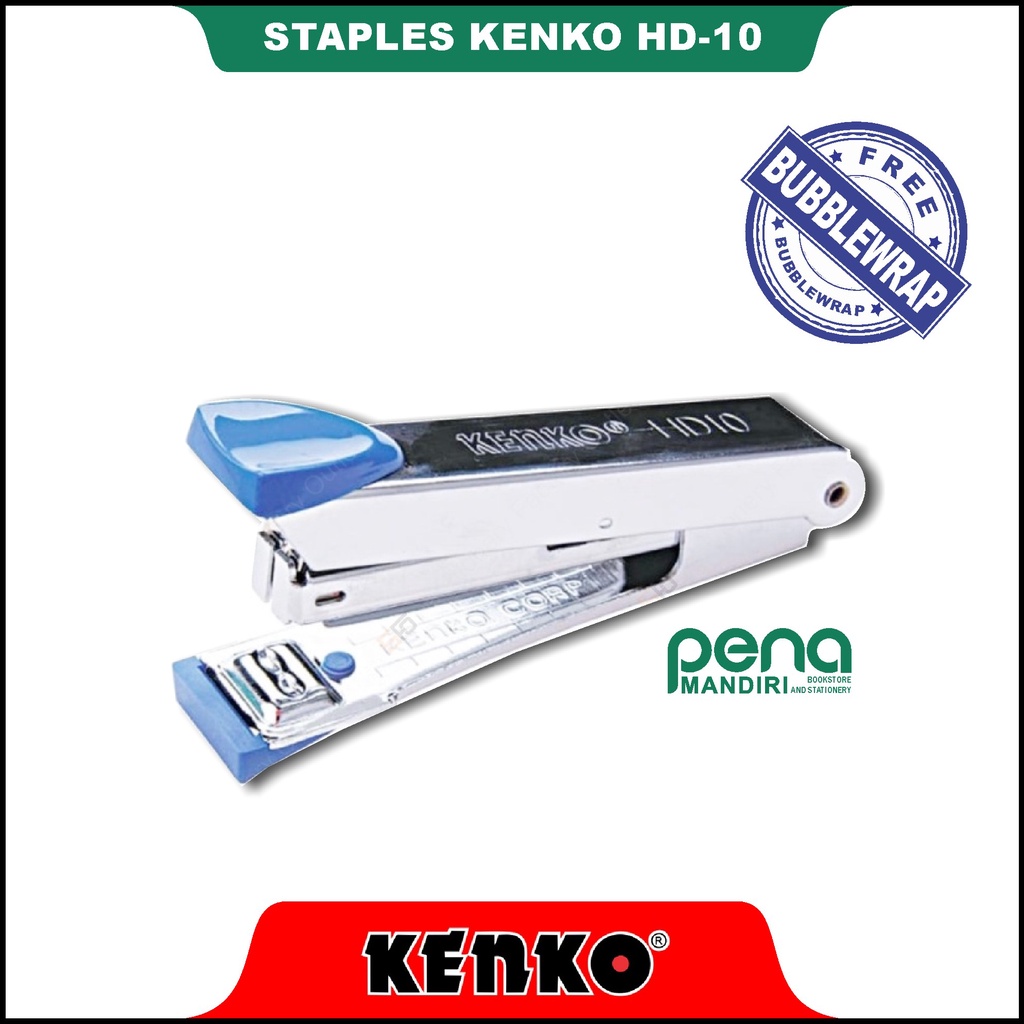 Jual Staples Stapler Kenko HD 10 (Ukuran Sedang) | Shopee Indonesia