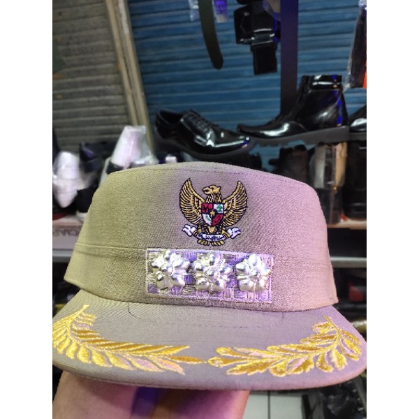 Jual topi camat keki model komando melati+nama+camat | Shopee Indonesia