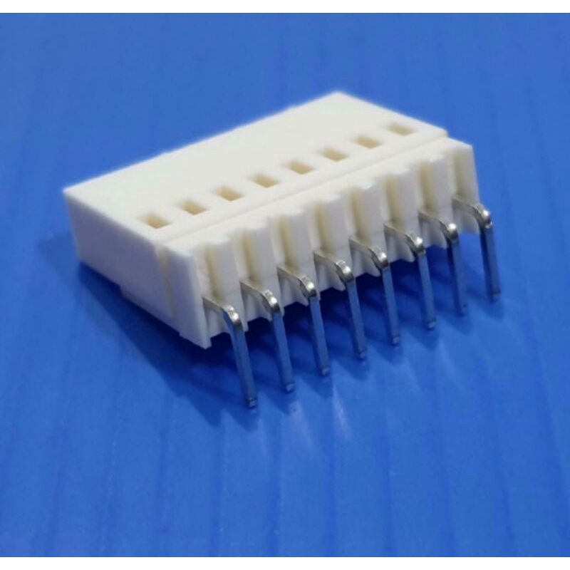 Jual Konektor Connector 8pin RA White housing 8 pin 8p 2.54mm Kaki Bengkok L | Shopee Indonesia