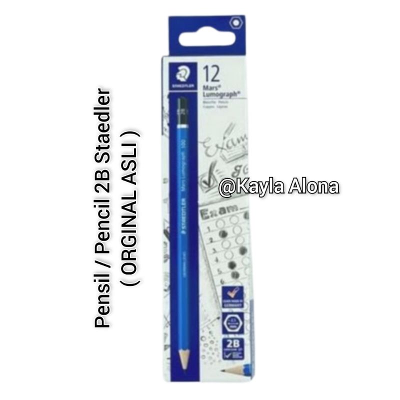 Jual PENSIL 2B STAEDTLER ORIGINAL | Shopee Indonesia