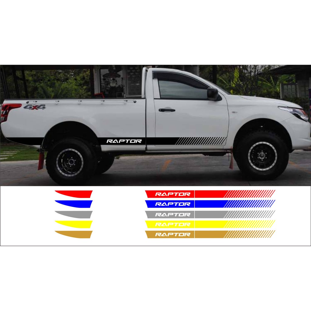 Jual cutting sticker strada triton single cabin | Shopee Indonesia