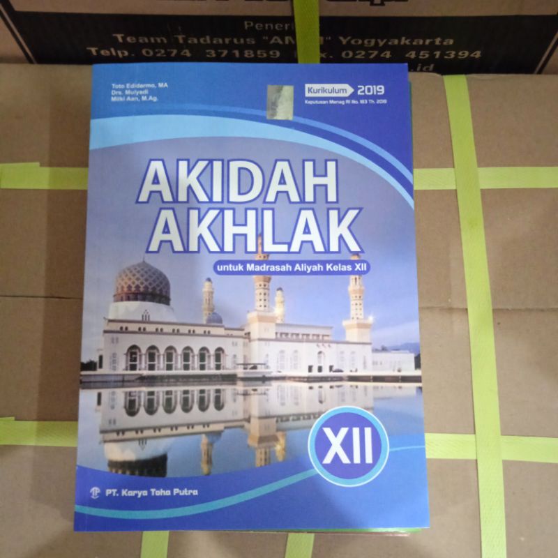 Jual Buku Aqidah Akhlak MA Kelas(10,11,12) Kurikulum 2019(Toha Putra) | Shopee Indonesia