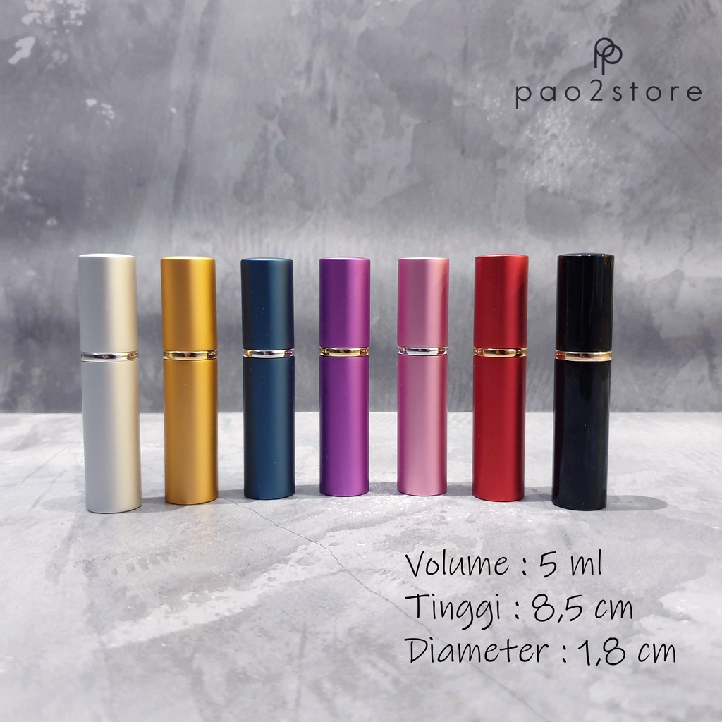 Jual Botol Spray Travel Size 5ml Parfum Mini - Refillable Isi Ulang ...
