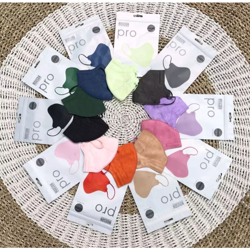 Jual MASKER KN95 MOUSON PRO 1 PACK ISI 10 PCS ORIGINAL MOUSON PRO ...
