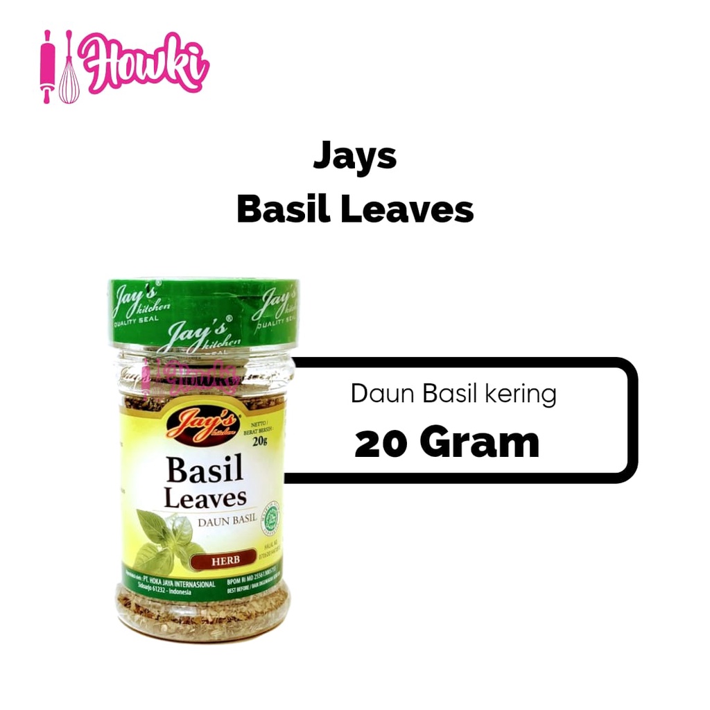 Jual Jays Basil Leaves / Daun Basil Kering | Shopee Indonesia