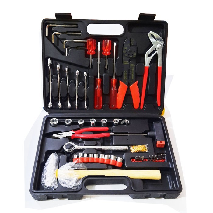 Jual Toolkit perkakas set 100pcs KENMASTER Full set box | Shopee Indonesia