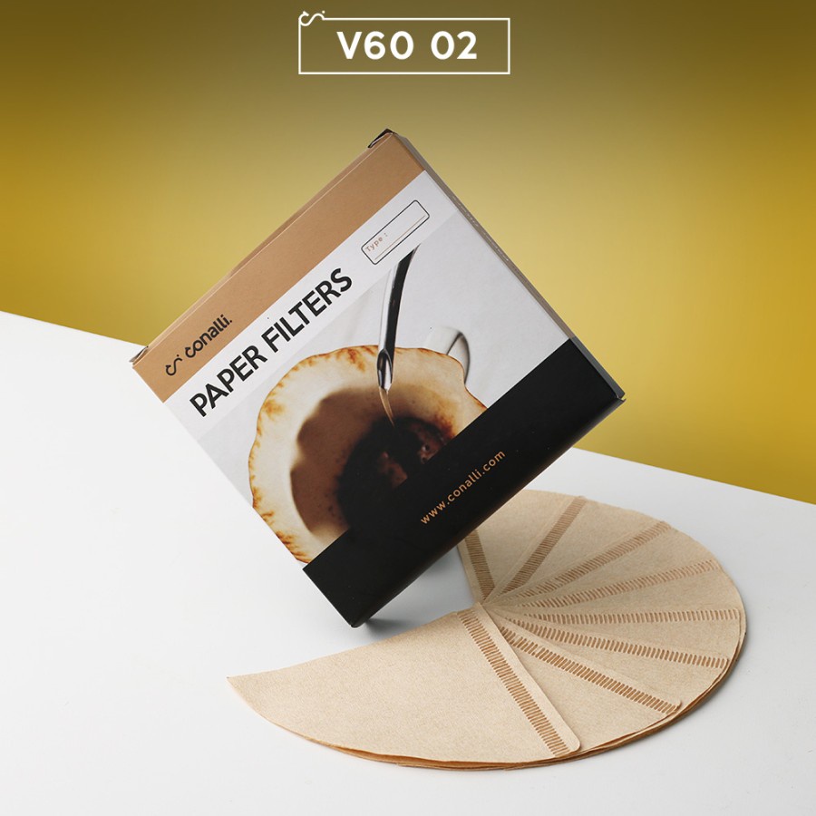 Jual CONALLI V60 Coffee Paper Filter 02 - Kertas Filter Kopi V60 2-4 ...