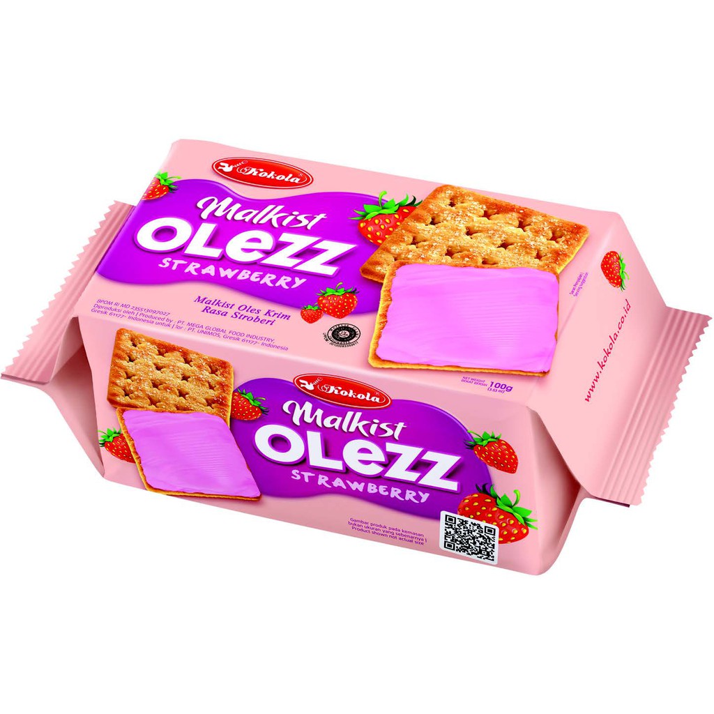 Jual Biskuit Malkist Olezz Strawberry 100gr | Shopee Indonesia