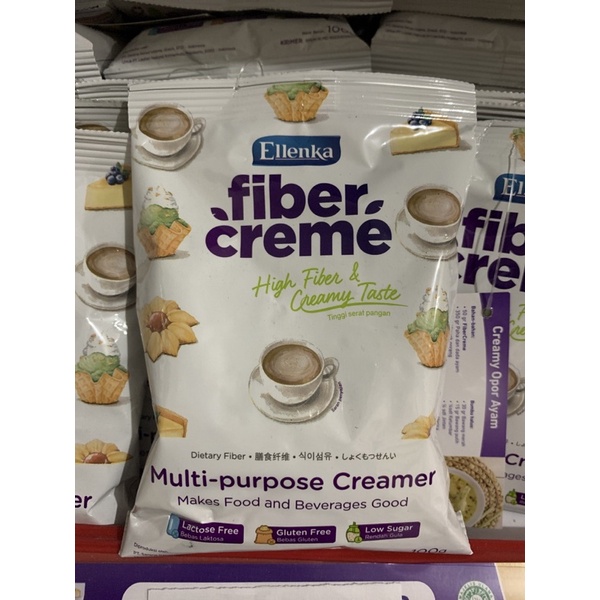 Jual ellenka fiber creme 100gram fibre cream kemasan pouch | Shopee ...