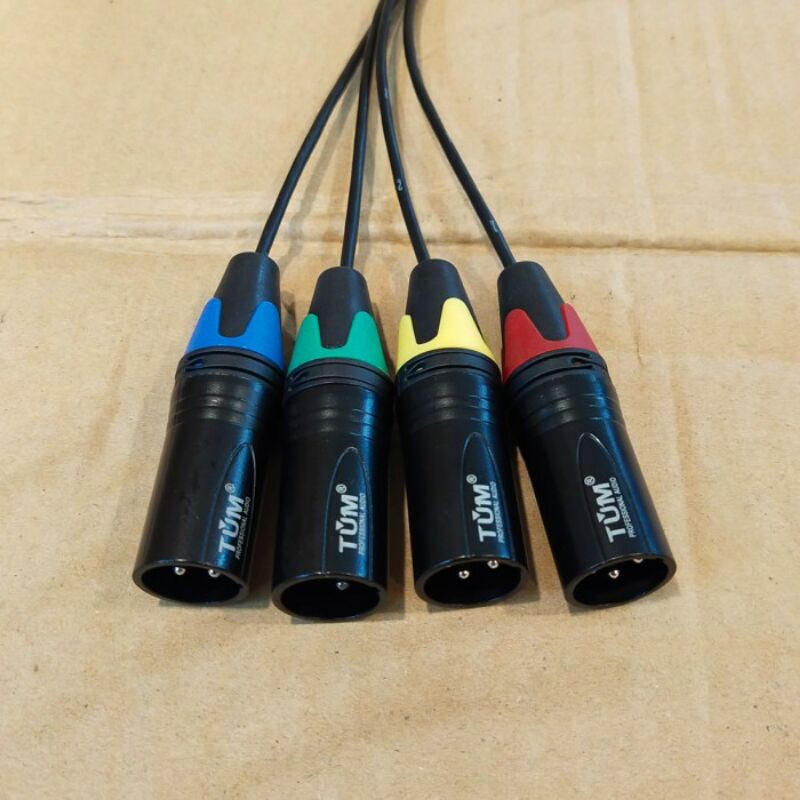 Jual Snake Kabel 4ch TUM Original + Jack Male Female Panjang 5 Meter ...