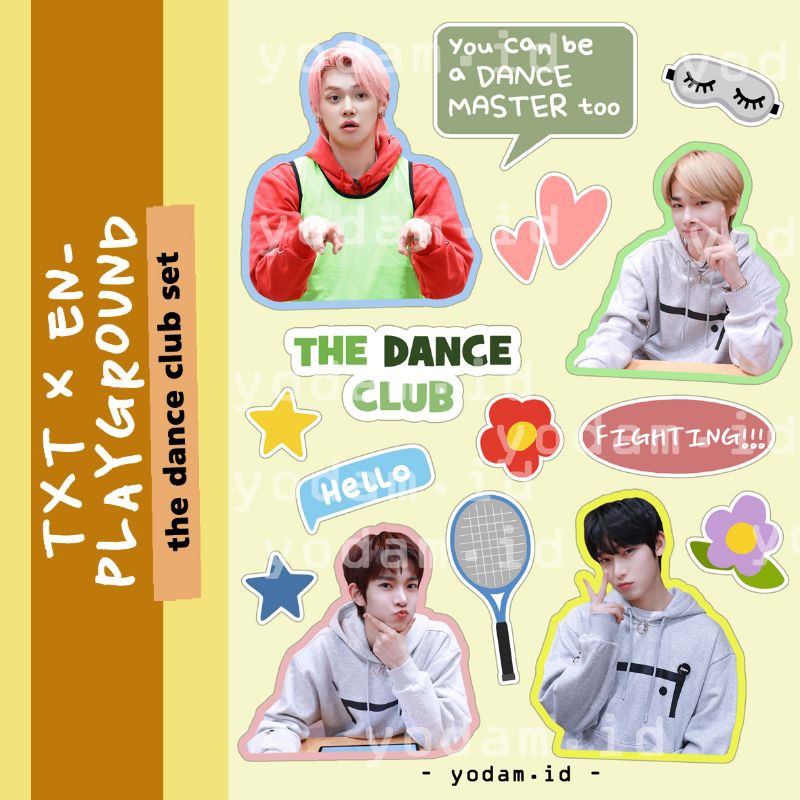 Jual DIY STICKER CASE, STICKER KPOP DECO TXT & ENHYPEN - TXT × ENHYPEN ...