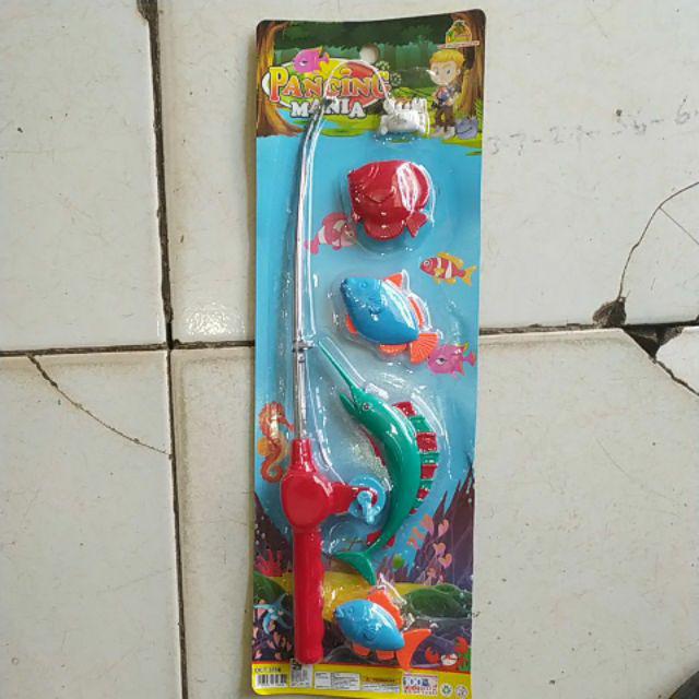 Jual Mainan Pancingan Magnet Set Fishing Memancing Mania Ikan Nemo ...