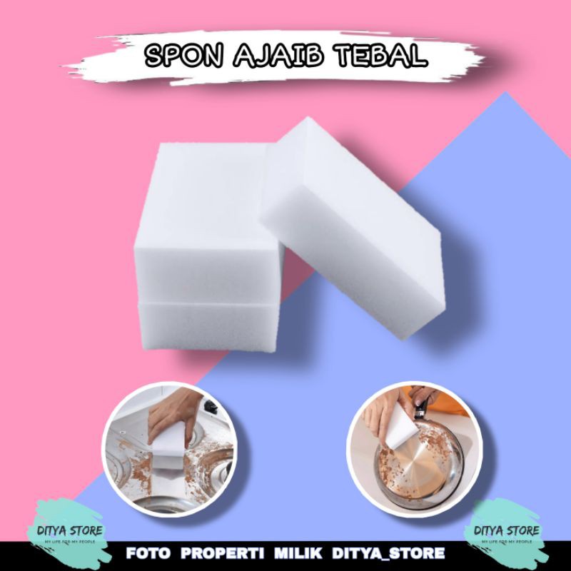 Jual Spon Ajaib / Spons Ajaib Multifungsi Serbaguna / Busa Ajaib ...