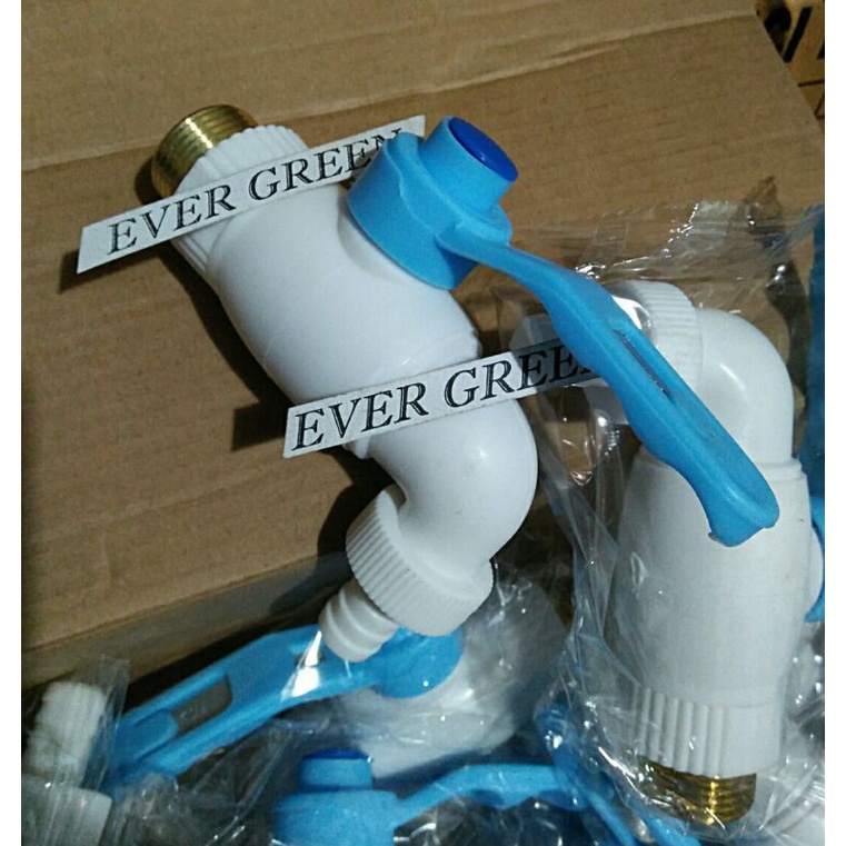 Jual Kran Air Plastik/PVC ukuran 3/4" in (ideku) - model Kran Taman ...