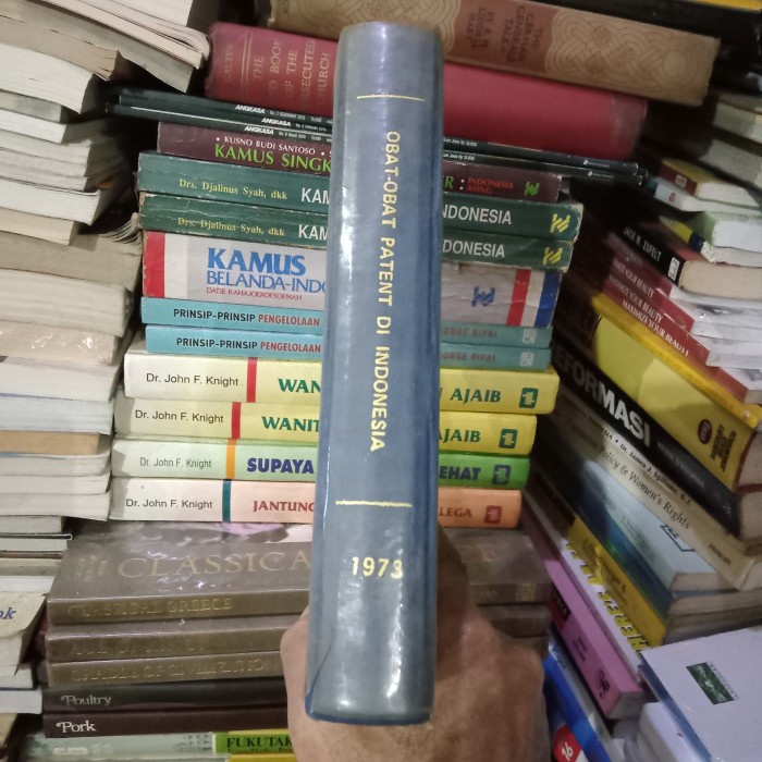 Jual ORI BUKU OBAT-OBAT PATEN DI INDONESIA EDISI KE-2 1973 | Shopee ...