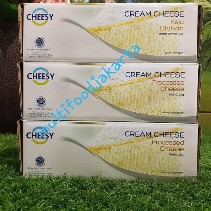 Jual Cream Cheese / Cheesy Cream Cheese / Cream Cheese Cheesy 2Kg ...