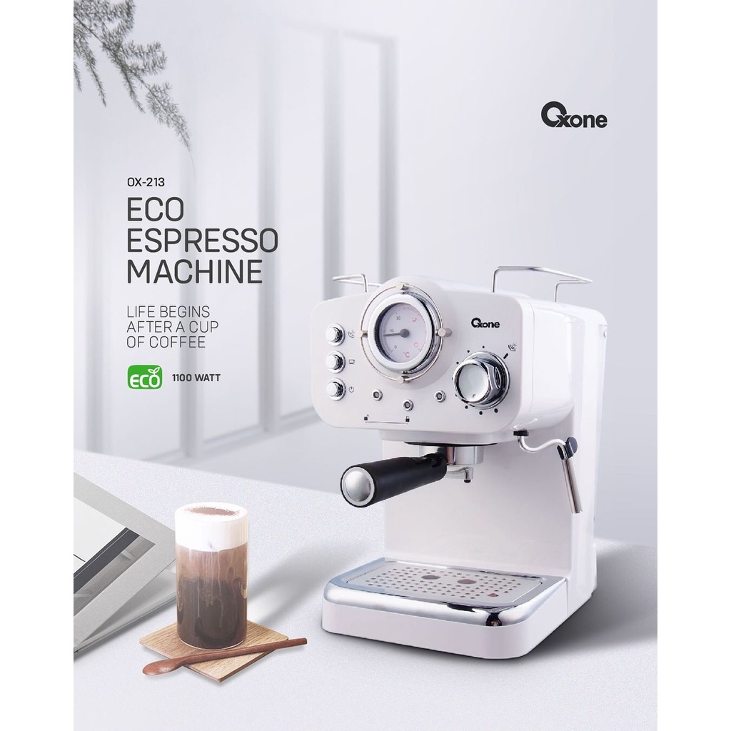 Jual OXONE ECO ESPRESSO MACHINE OX-213 Mesin Kopi OX213 coffee maker | Shopee Indonesia
