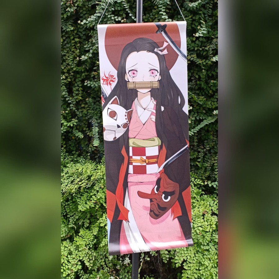 Jual Tatepos Poster Anime Custom Nezuko Kimetsu no Yaiba | Shopee Indonesia