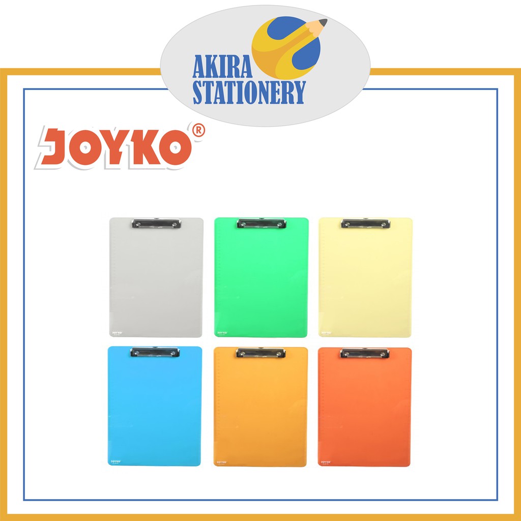 Jual Clipboard JOYKO CLB 63 Folio / Papan Jalan Bahan PVC Warna CLB-63 ...