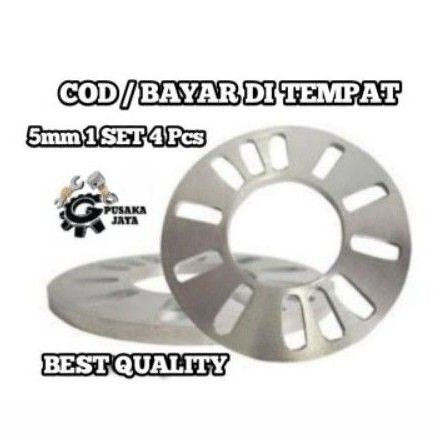 Jual Spacer / Spiser Velg Universal Ukuran 5 mm (4pcs) | Shopee Indonesia