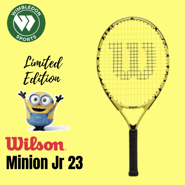 Jual Raket Tenis Wilson Minion JR 23 Tennis Racket / Raket Tenis Junior ...