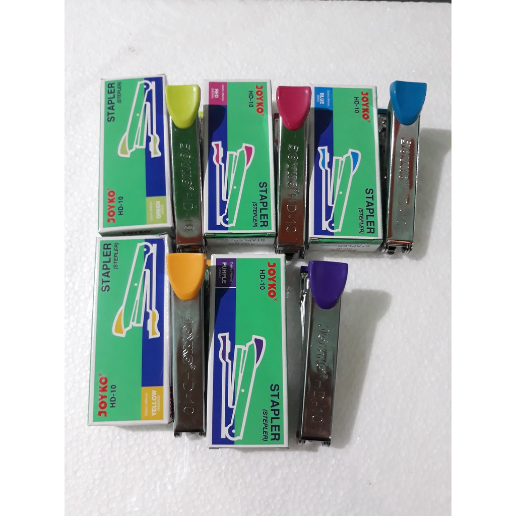 Jual Staples DELI/JOYKO/KINGCO/V-TEC HD 10/HD-10D/STAPLES STAPLER GM ...