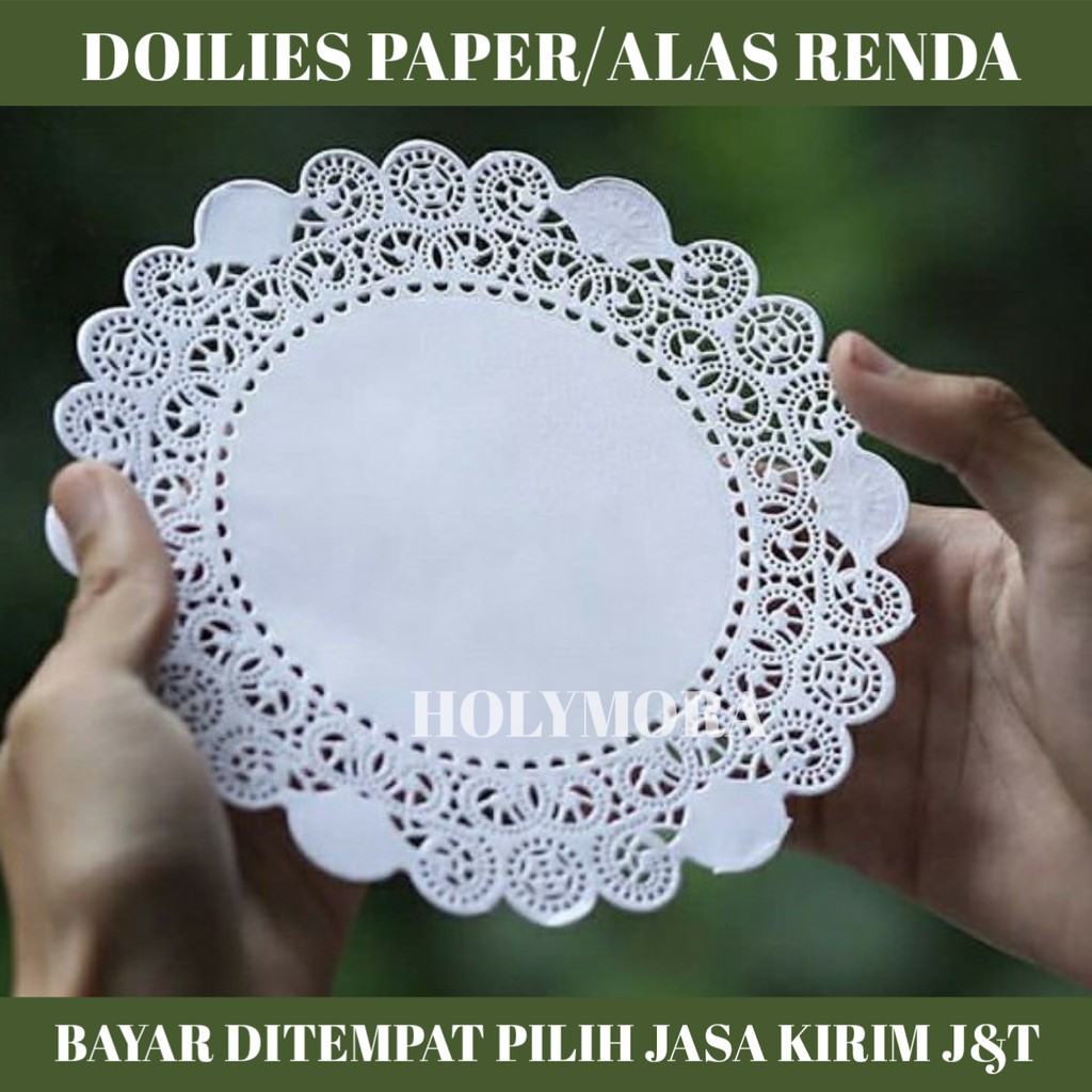 Jual Kertas Dolly Paper Dollies (10 lembar) | Doli | Doilies | Dolley ...