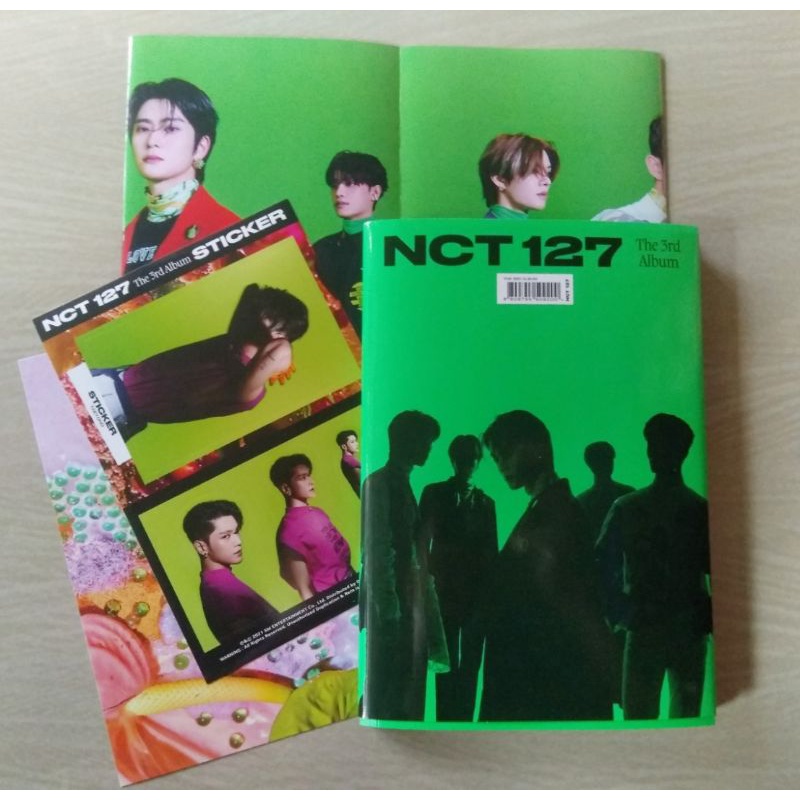 Jual NCT 127 STICKER ALBUM ONLY STICKY VER UNSEALED | Shopee Indonesia