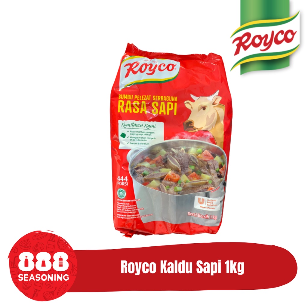 Jual ROYCO KALDU SAPI (Bumbu Pelezat Rasa Sapi) 1000g/ 1kg | Shopee ...