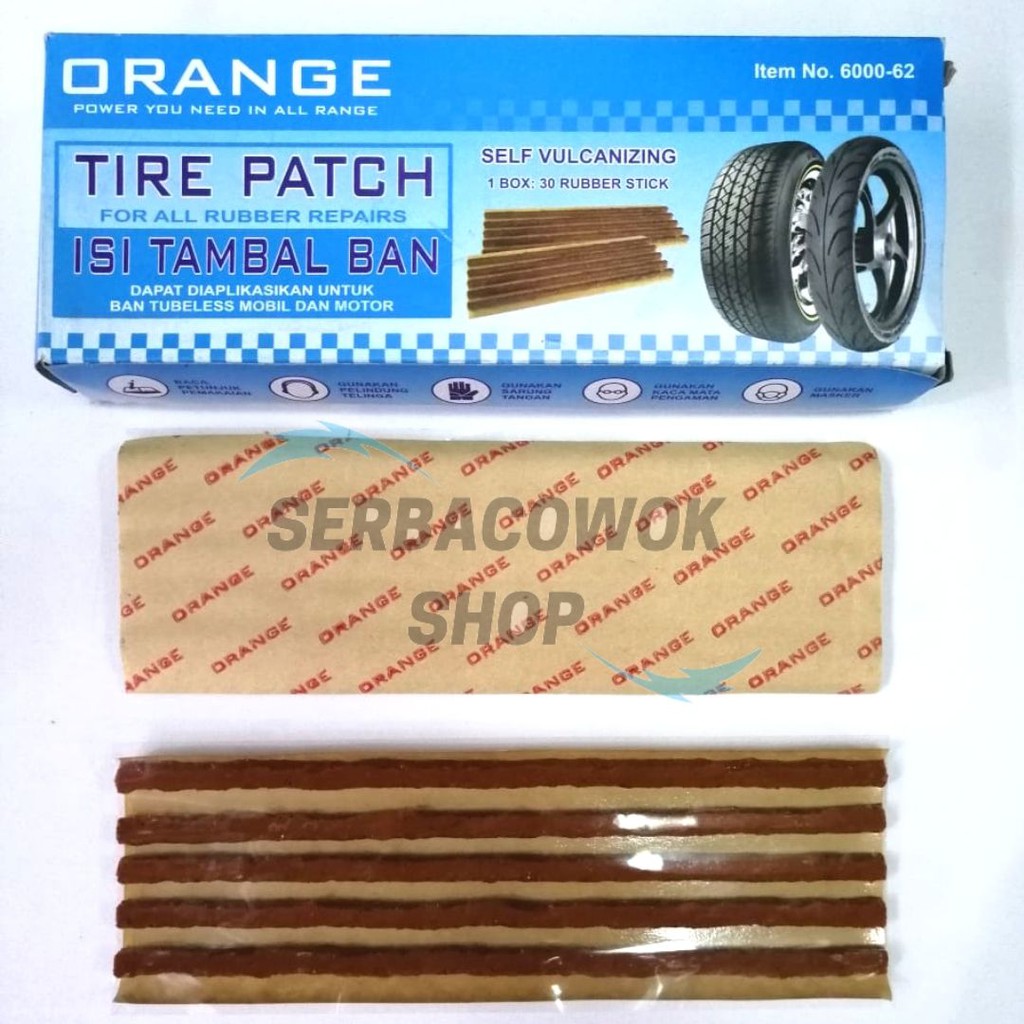 Jual Karet Tambal Ban Tubles Tubbles Motor Mobil Cacing karet Ban ...