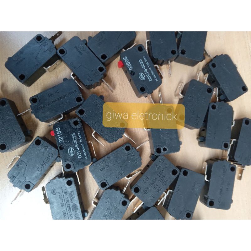 Jual MIKRO SWITCH MAGJICOM 2 PIN ORIGINAL | Shopee Indonesia