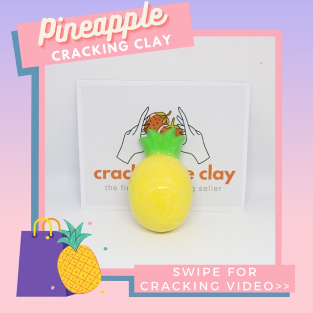 Jual Pineapple Cracking Clay CSC (mainan anak DISKON!) | Shopee Indonesia