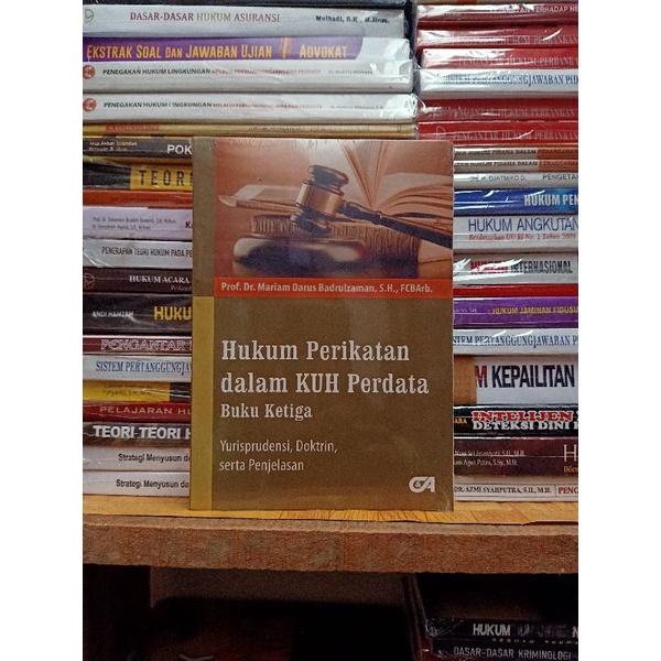 Jual HUKUM PERIKATAN DALAM KUH PERDATA BUKU KE TIGA - | Shopee Indonesia