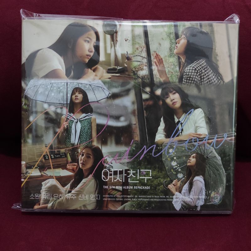 Jual GFRIEND THE 5TH MINI ALBUM REPACKAGE RAINBOW ALBUM ONLY (PRELOVED ...