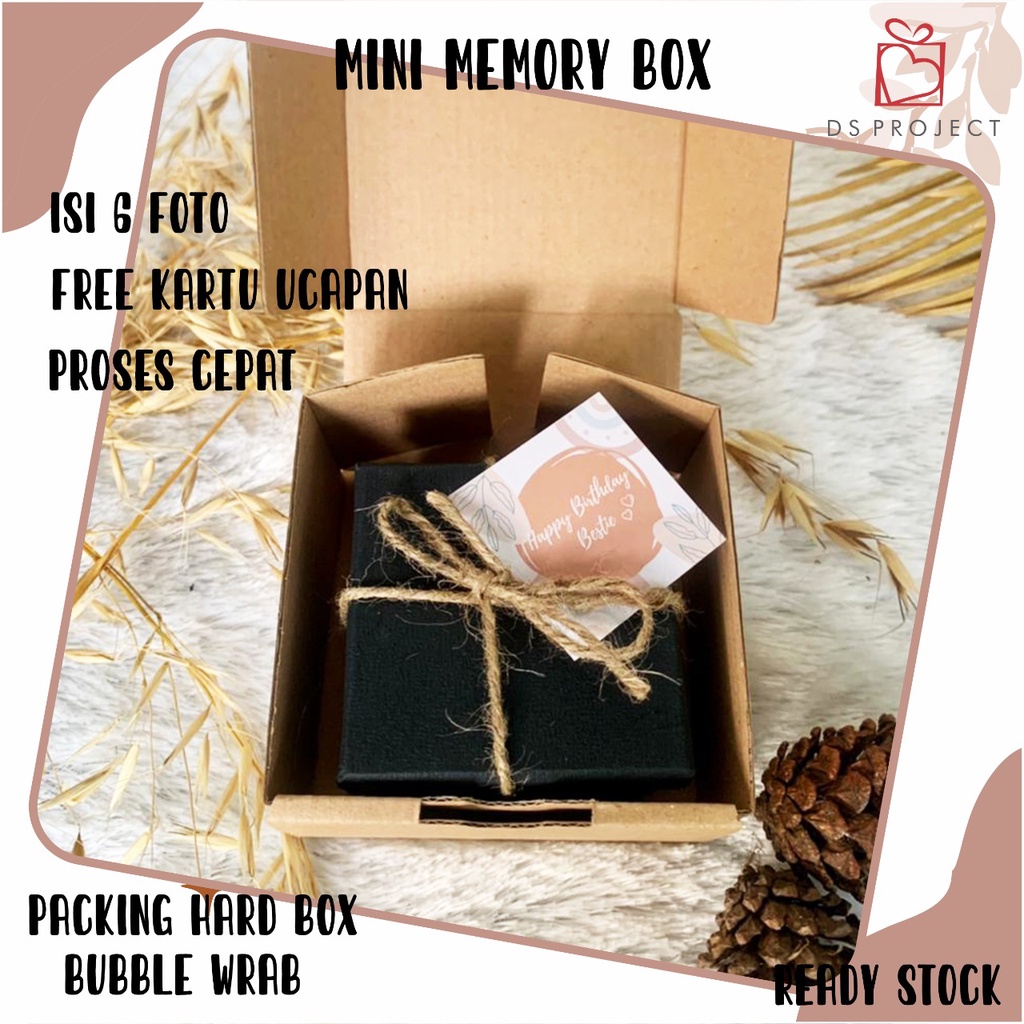 Jual Kado Memory Box Mini Buat Hadiah Pacar Ultah / Anniversary ...