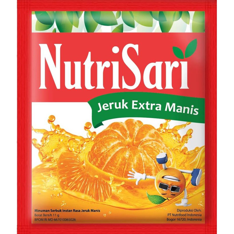 Jual Nutrisari Jeruk Extra Manis | Shopee Indonesia