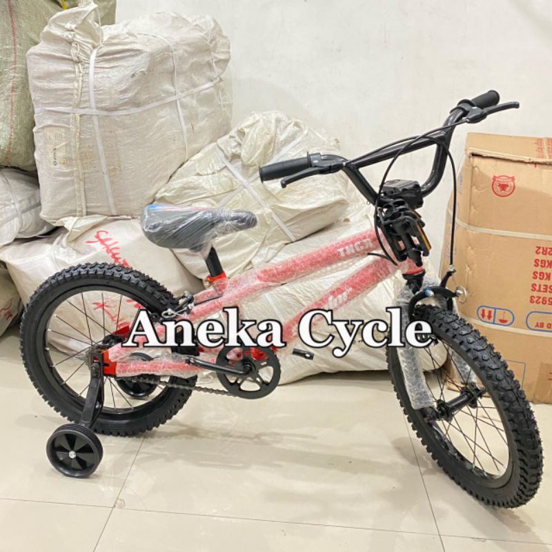 Jual Sepeda Anak Roda Empat Cowok BMX Senator Thor 16 Inch | Shopee ...