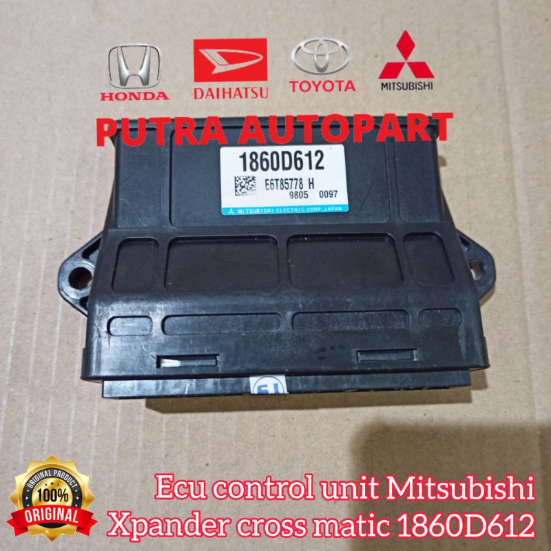 Jual Ecu control unit engine Mitsubishi xpander cross matic 1860D612 ...
