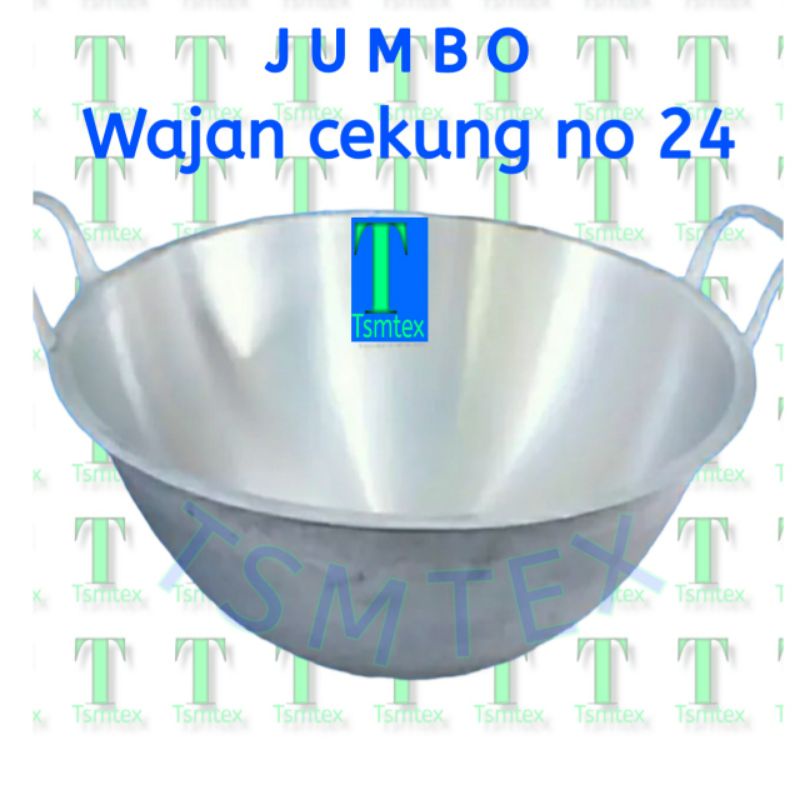 Jual Kuwali Wajan kuali besar No 24 jumbo alumunium tebal perabot dapur ...
