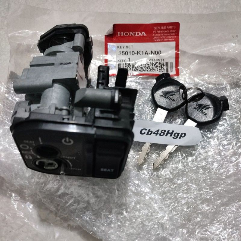 Jual Kunci kontak Key set Beat led Scoopy 2020 2021 2022 Original ...