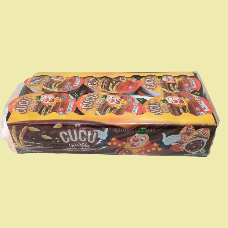 Jual Cucu Rice Crispy Coklat Quackle 24pcs/box | Shopee Indonesia
