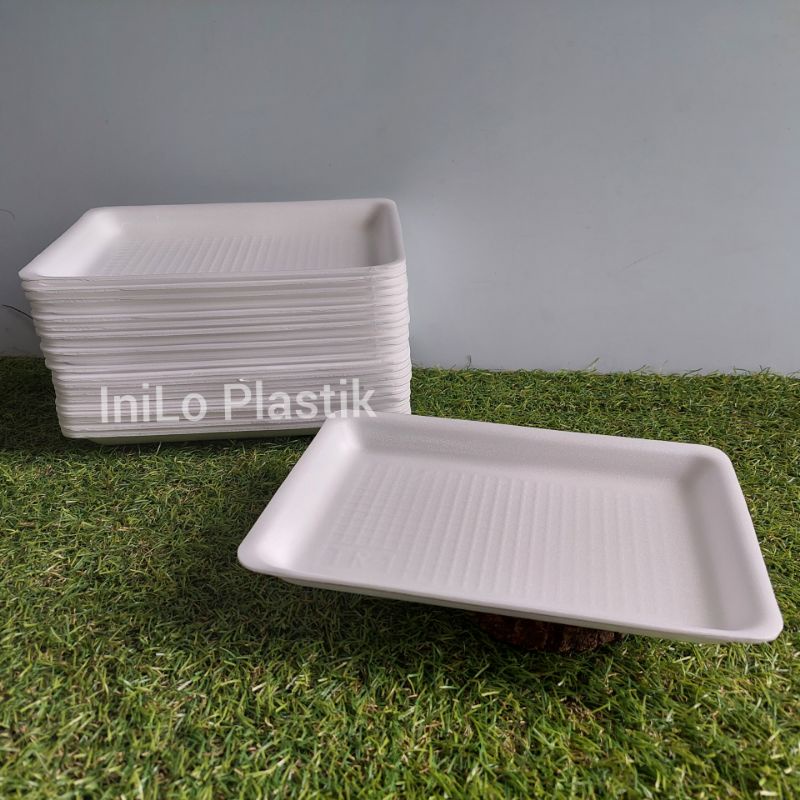Jual @100pcs Sterofoam TR1 / Styrofoam Ikan Daging Buah TR-1 (Khusus ...