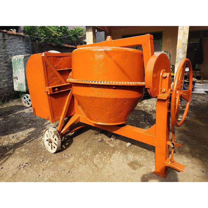 Jual Mesin Molen Cor Beton Mixer Pengaduk Semen 425 liter | Shopee Indonesia