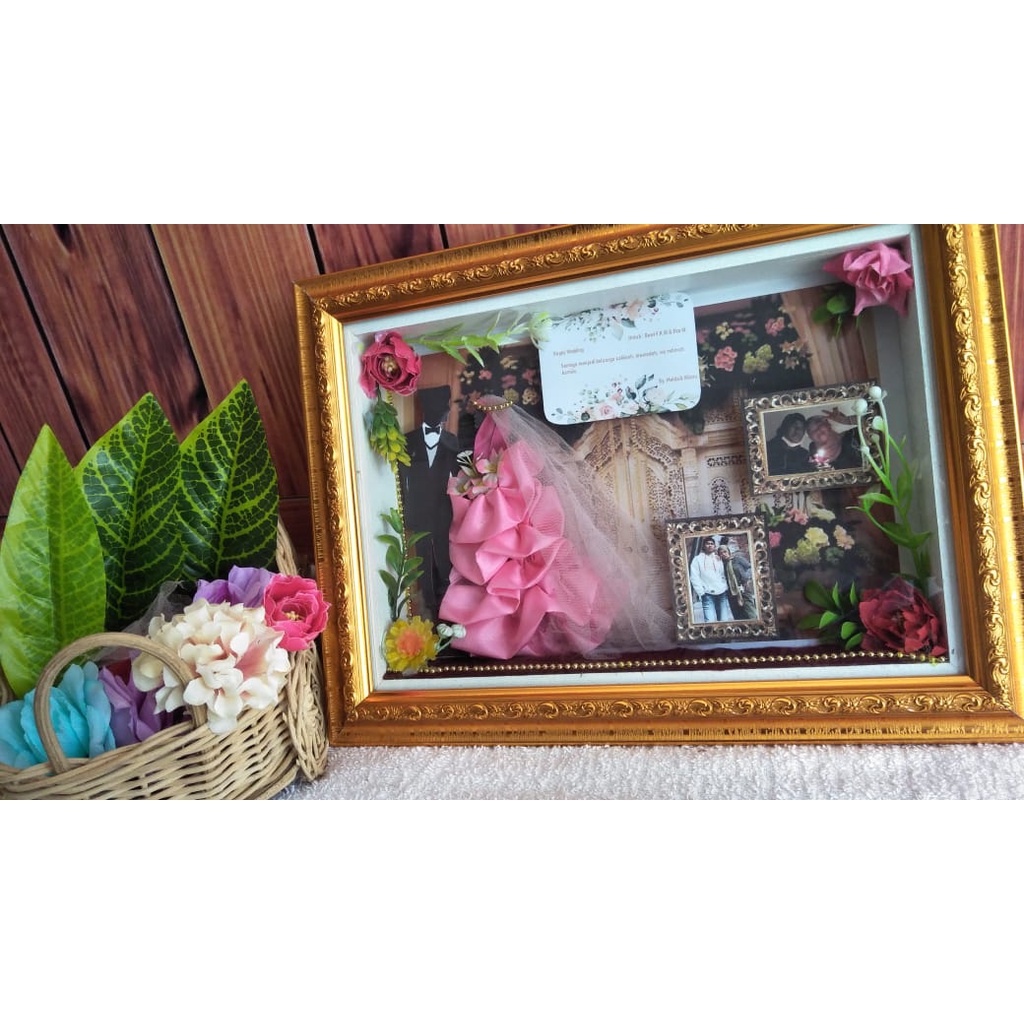 Jual BEST PRODUCT!!! Pigura wedding gift pop up kado ucapan pernikahan ...