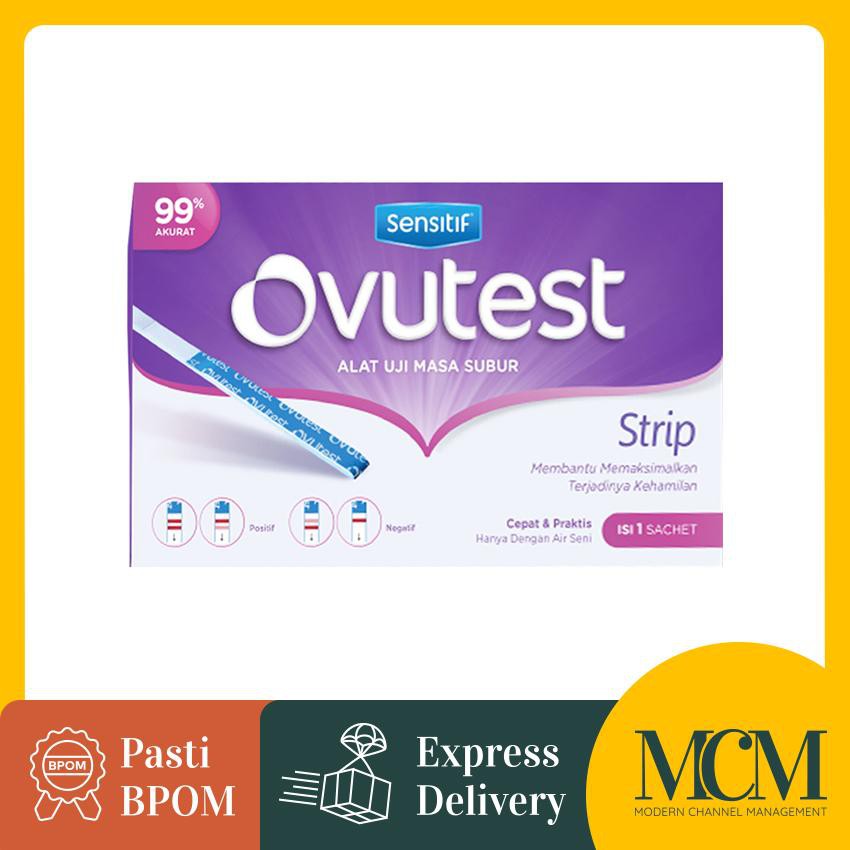 Jual Test Pack Ovutest Strip Alat Uji Kesuburan - 1 Sachet | Shopee ...