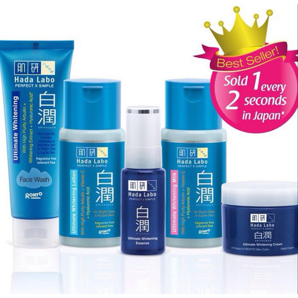 Jual HADA LABO SHIROJYUN SERIES / Ultimate Whitening | Shopee Indonesia