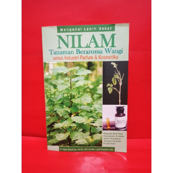 Jual Buku Pertanian Tanaman NILAM Tanaman Beraroma Wangi untuk Industri ...